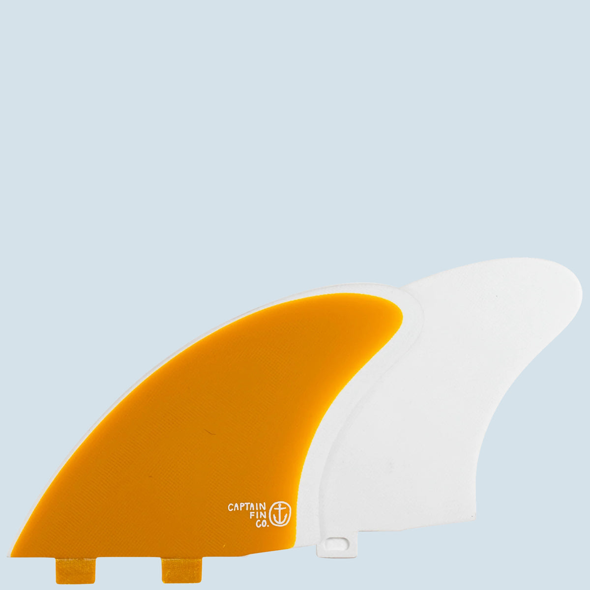 Captain Fin CF-Keel Twin Fin Set yellow (Two Tab) – Frittboards