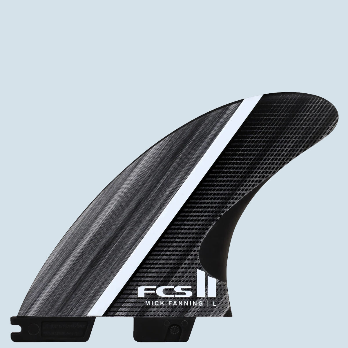 FCS II MF Glass Fibre Fusion Tri Fin Set (Smoke/White) – Frittboards