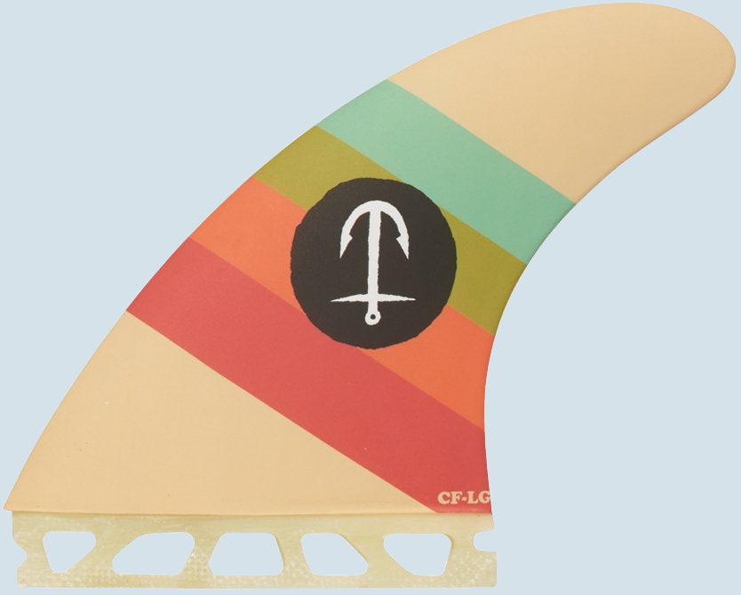 Captain Fin CF-Series Large Tri Fin Set (Single Tab) – Frittboards