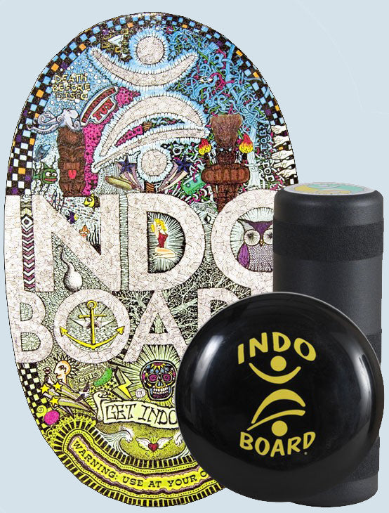 Indo Board Original Doodle Trainingspaket mit Flo Kissen – Frittboards